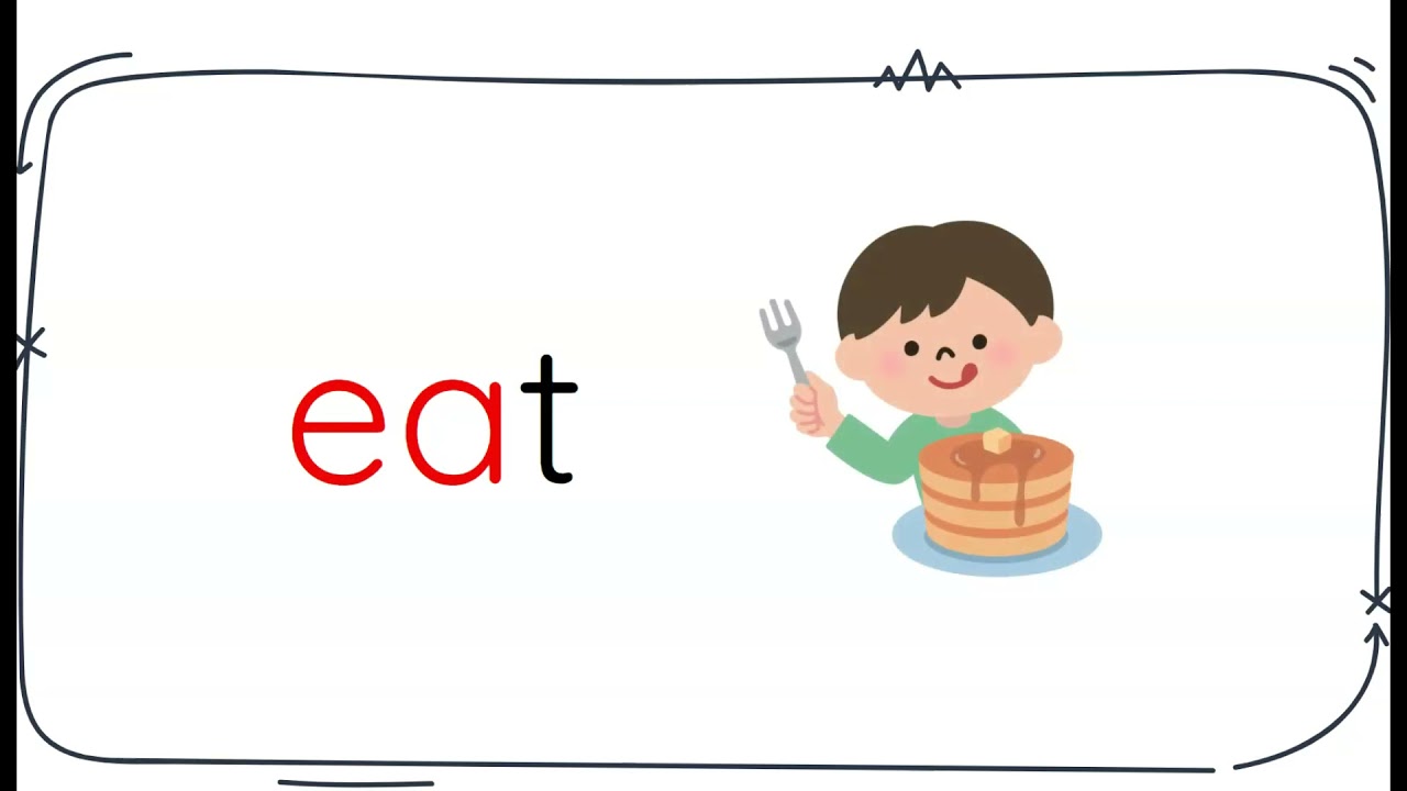 ea| Reading with phonics and digraph 'ea' for kids| Jolly Phonics - YouTube