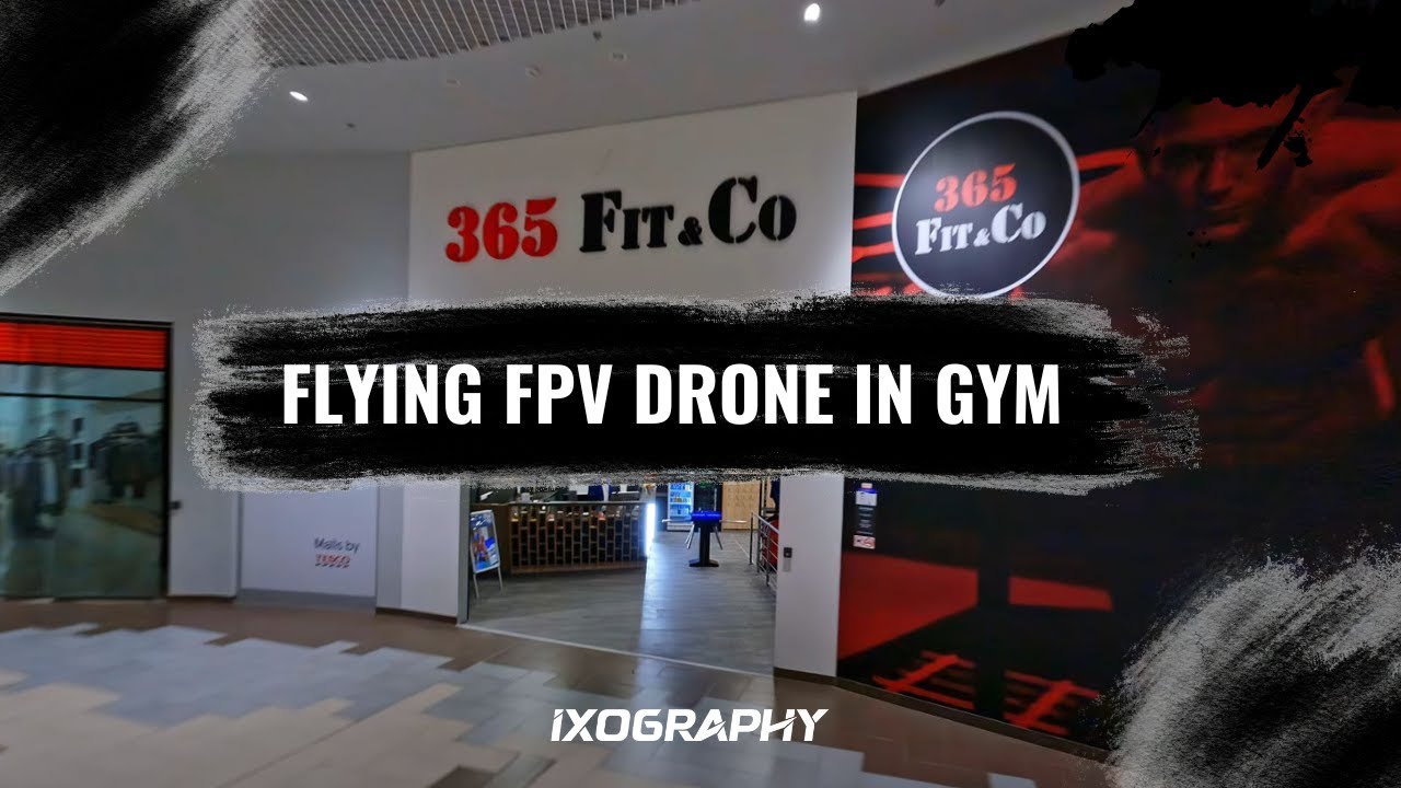 Flying FPV Drone In Gym - YouTube