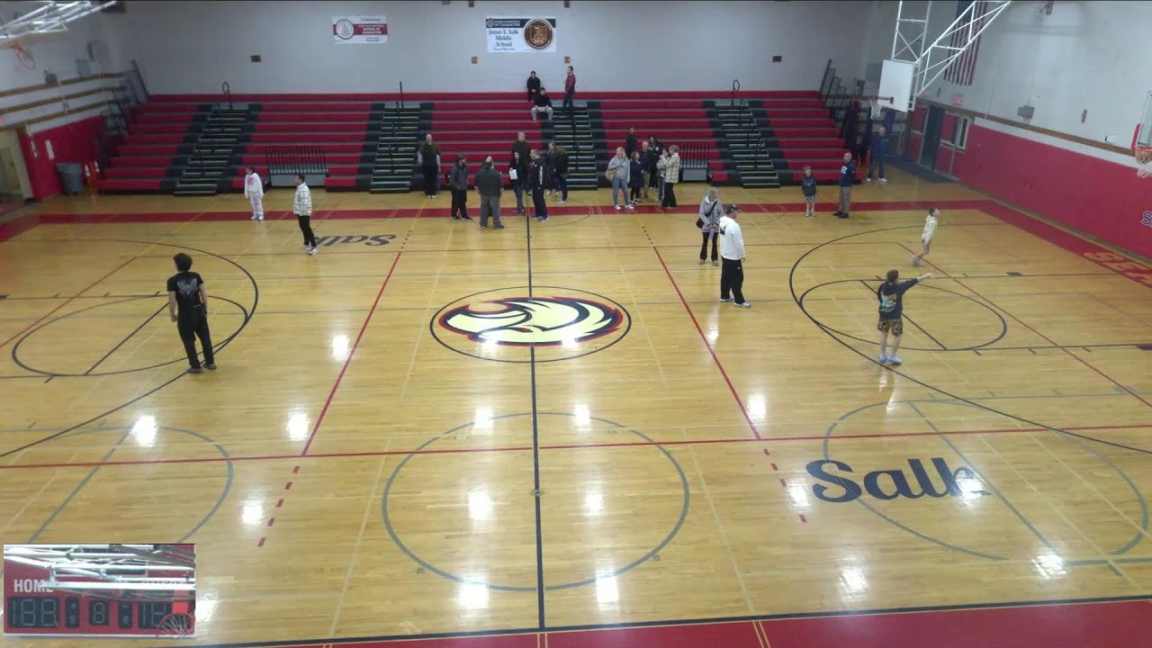 Salk Middle School vs Plainview Old Bethpage MS Basketball - YouTube