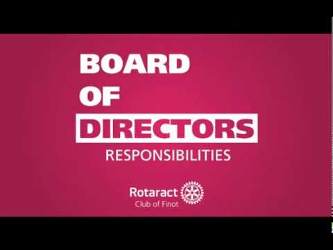 BOD Responsibilities Episode 4 - Treasurer - YouTube