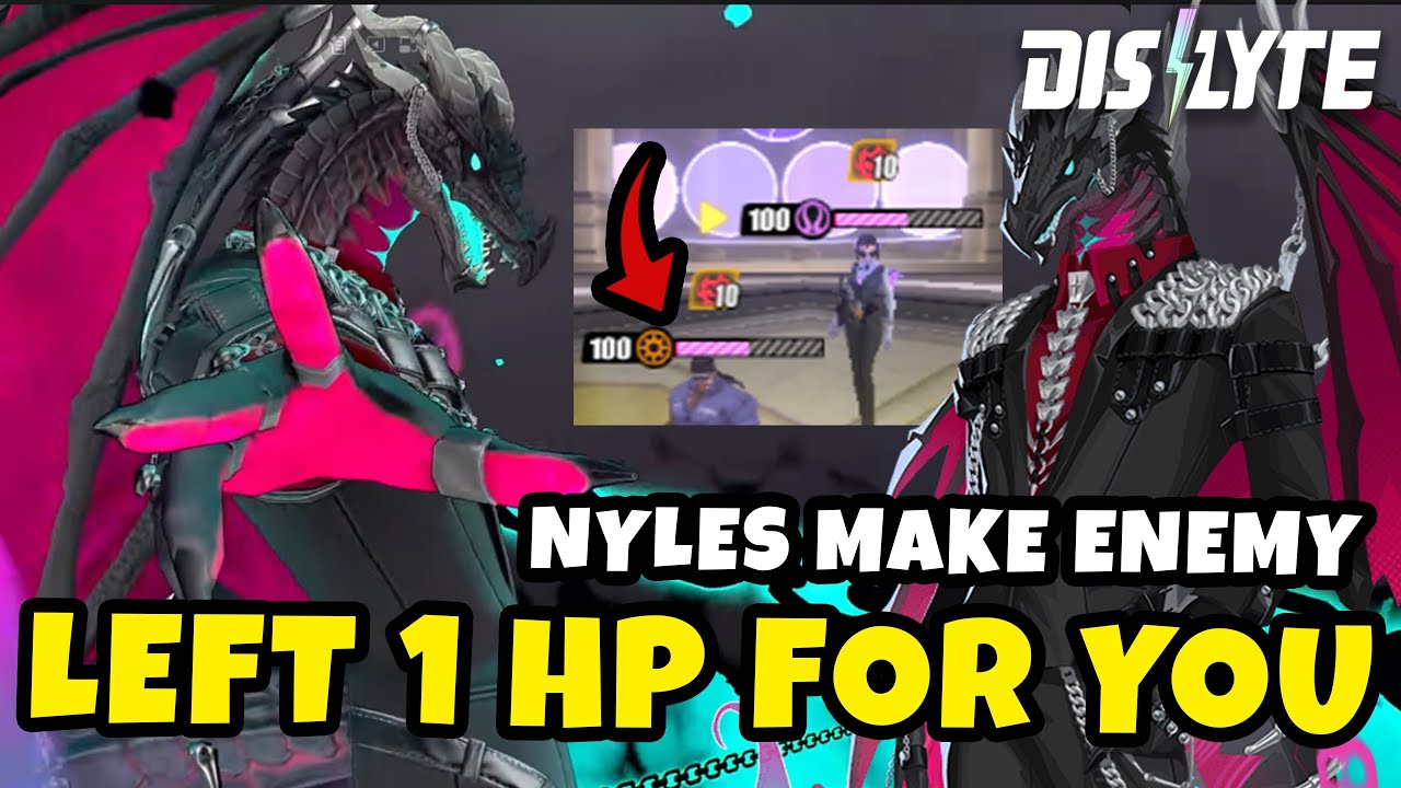 NYLES KIT EXPLAINED AND HE CAN MAKE ENEMY HP LEFT 1 | DISLYTE - YouTube