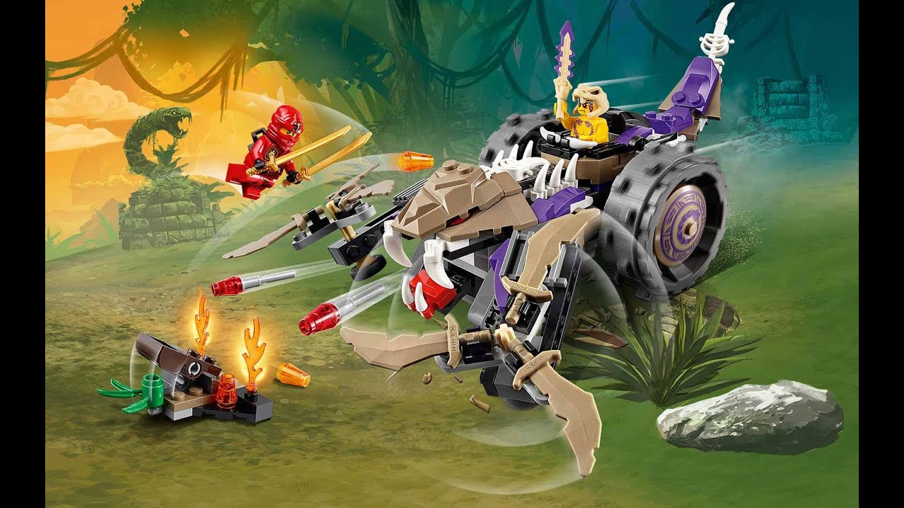 LEGO Ninjago Anacondrai Crusher 70745 Masters of Spinjitsu + - YouTube