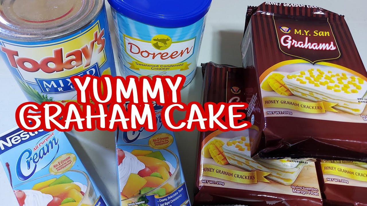 YUMMY GRAHAM CAKE | EASY TO MAKE | SIMPLE RECIPE | Laarni Tiburcio ...
