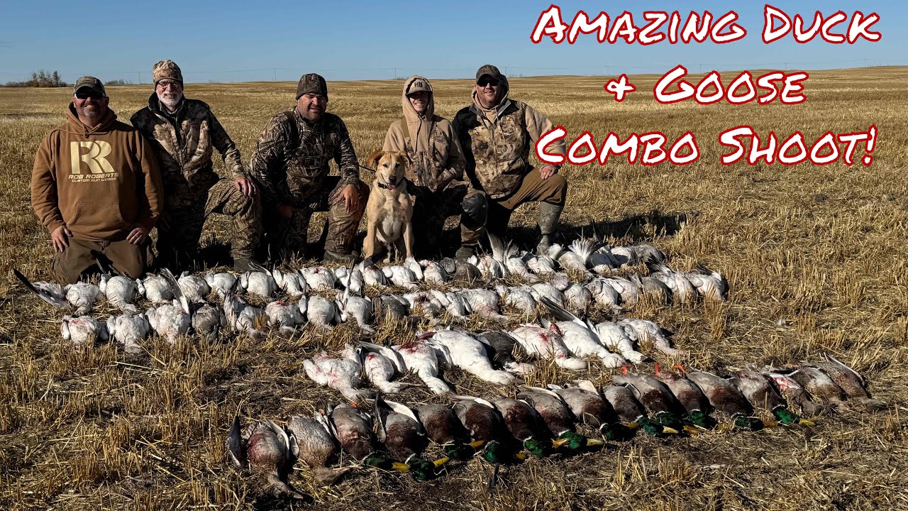 Amazing Duck & Goose Combo Hunt! - YouTube
