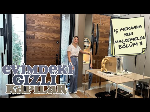 Evimdeki GİZLİ KAPILAR ve ev güvenliği // İç Mekandan Yeni Malzemeler // 3.Bölüm  // İç Mimar Berna