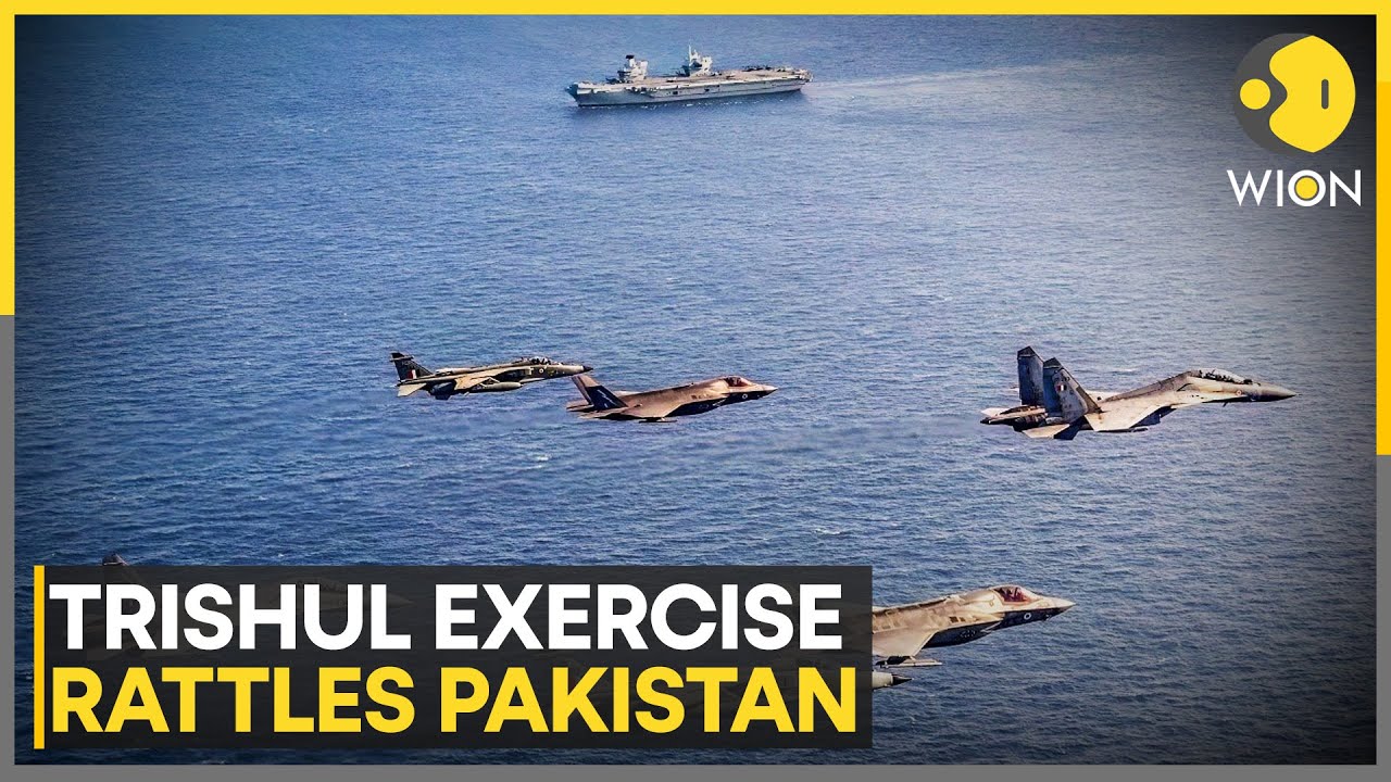 Trishul Military Drill: India's Tri-Service Drills Trigger Pakistan ...