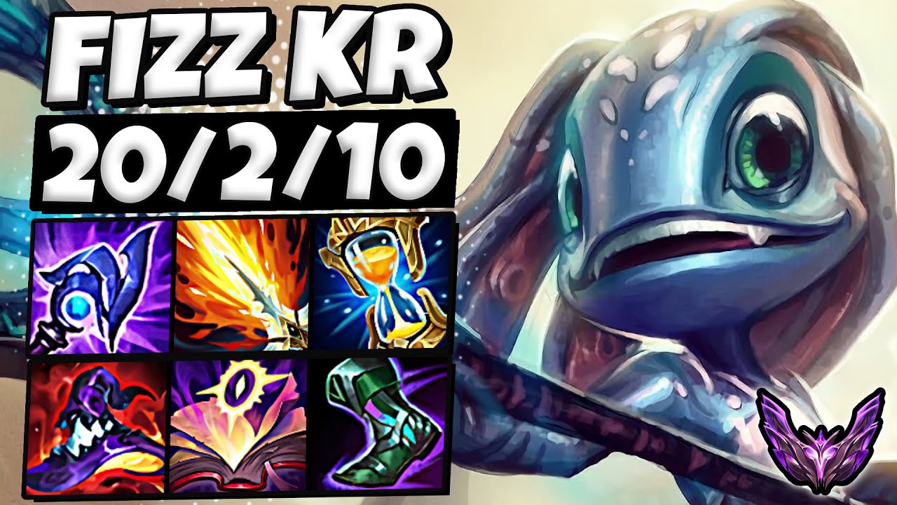 Fizz MID vs Ryze [ OTP ] Lol Korea Master Patch 12.20 - YouTube