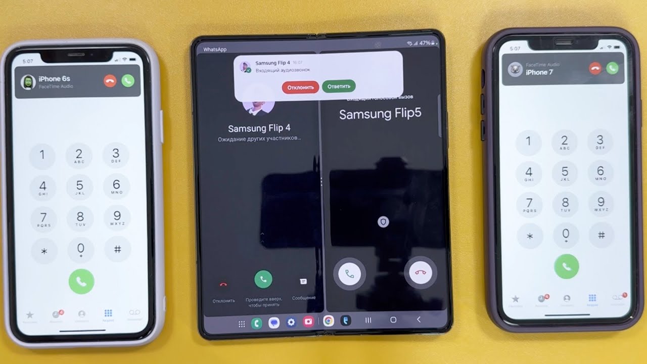 2 IN 1 INCOMING CALL SAMSUNG Z FOLD 4 WHATSAPP GOOGLEE MEET VS DOUBLE ...