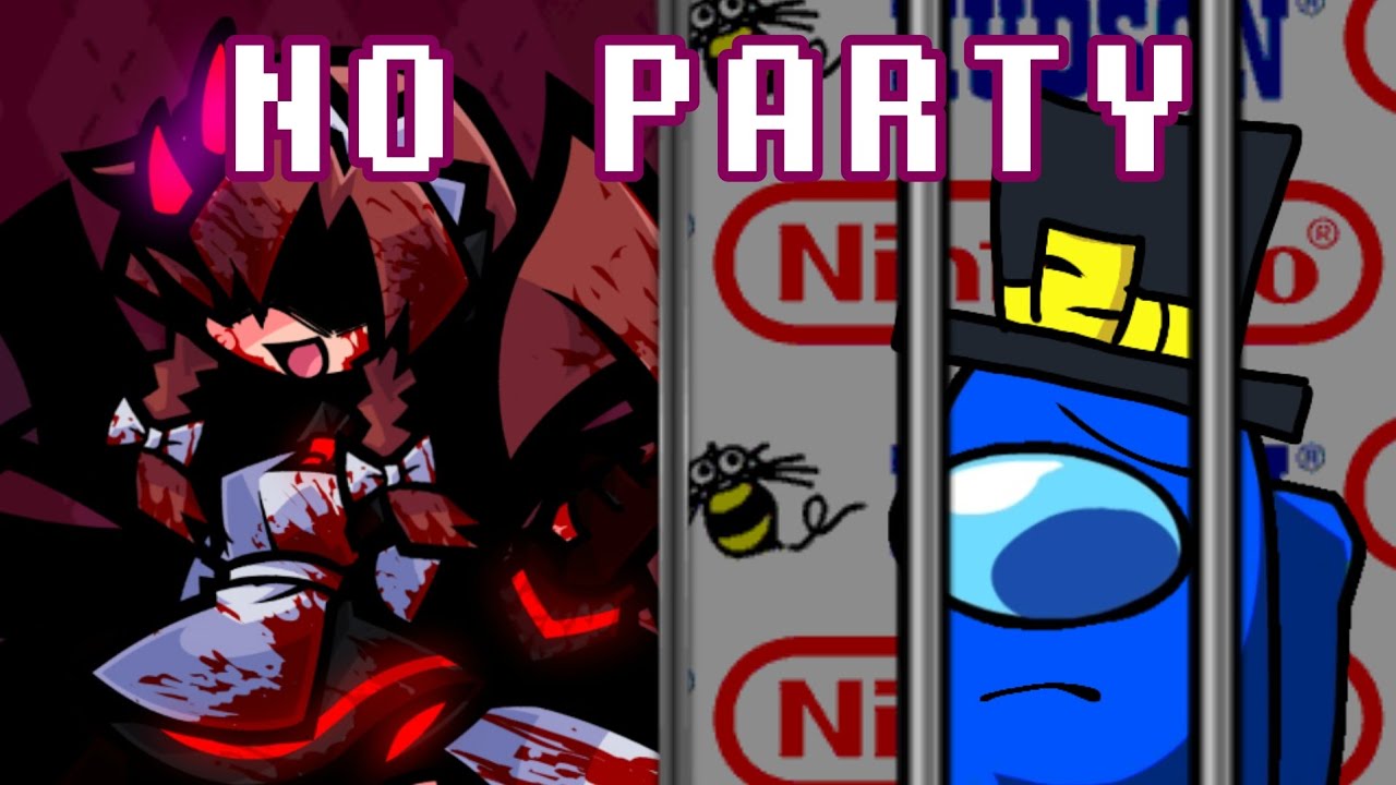 FNF No party but scissors and richard sing (request by @Limuchan2509 ...