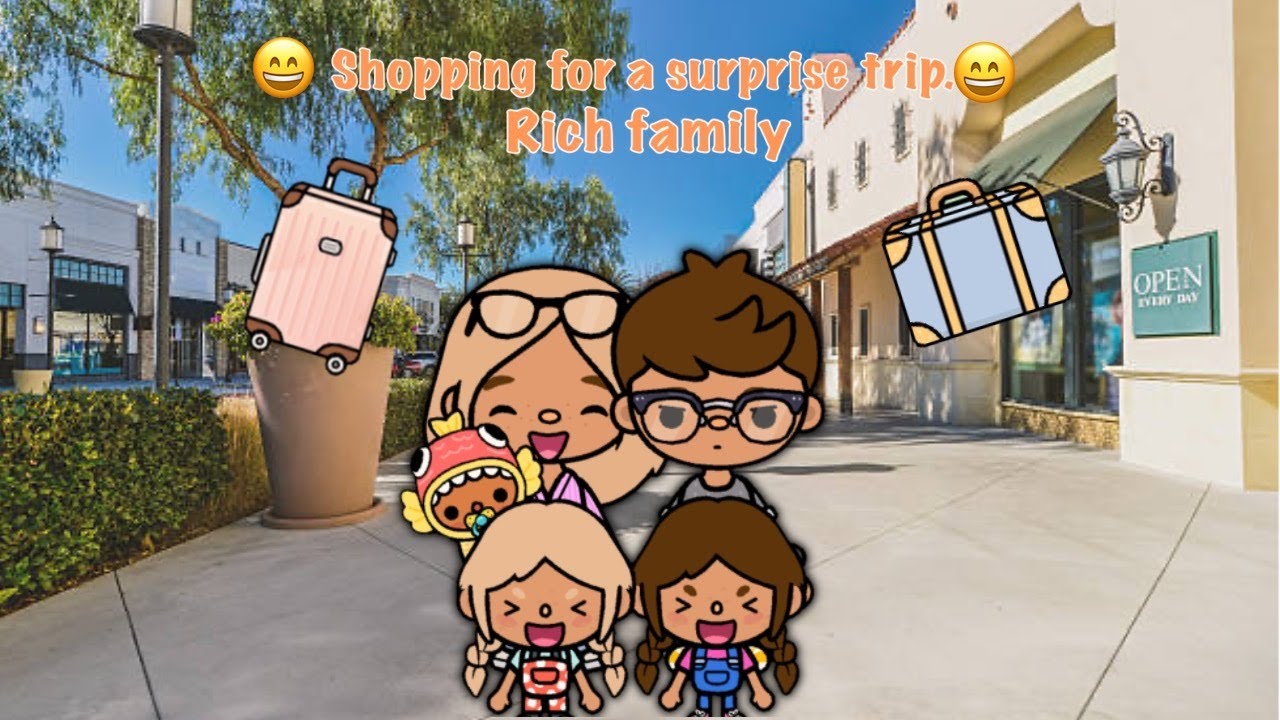 Going shopping for a surprise trip | It's Talia - YouTube