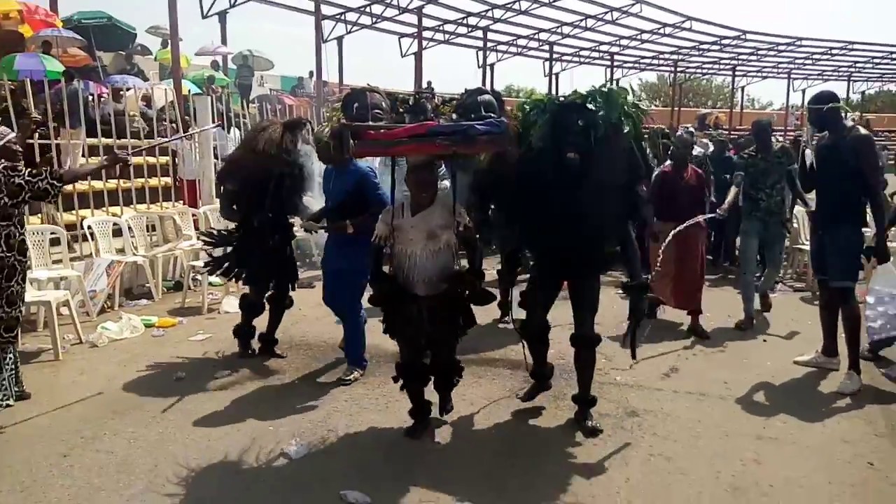 Arochukwu Masquerade (Ekpo) live in Ebonyi State Carnival 2017 part1 ...