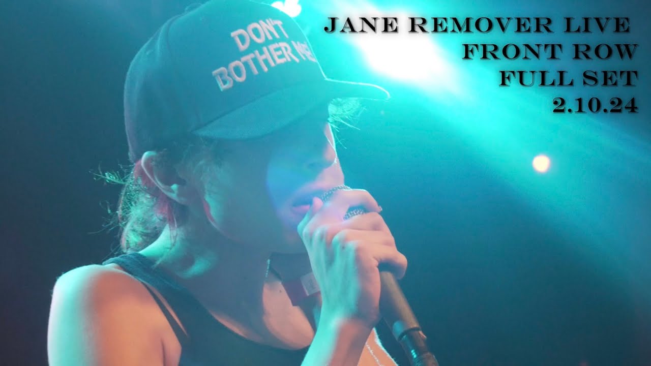 Jane Remover Live Front Row // Designated Dreams Tour @ Brick and ...