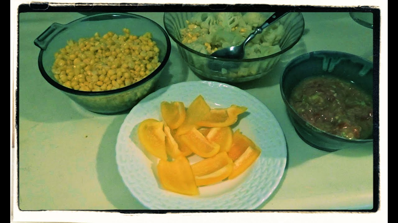 Raw till 4 dinner without starch? High carb savory vegan dinner. - YouTube