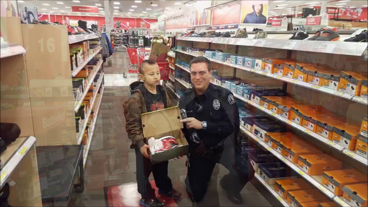 IPD Shop with a Cop (Target) 2015 - YouTube