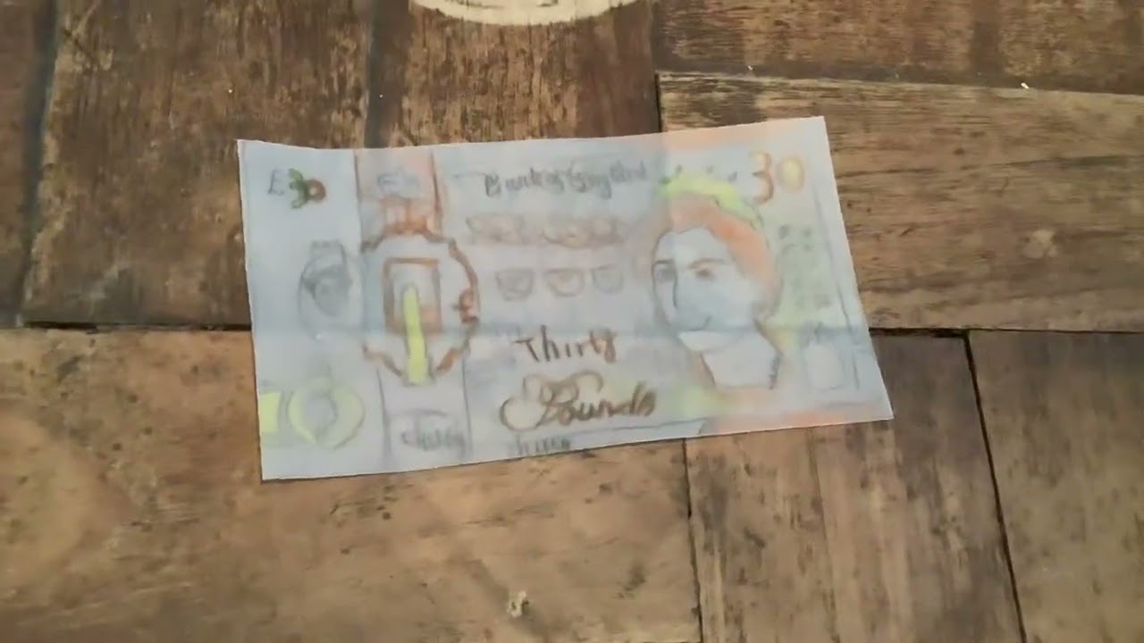 30 pound note - YouTube