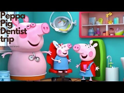 PEPPA PIG Dentist Trip READ ALONG Story Time Book Learning for Kids ...