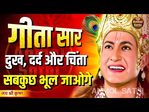 संपूर्ण गीता सार 40 मिनट में | Bhagwat Geeta Saar In 40 Minutes | Best Krishna Motivational Speech