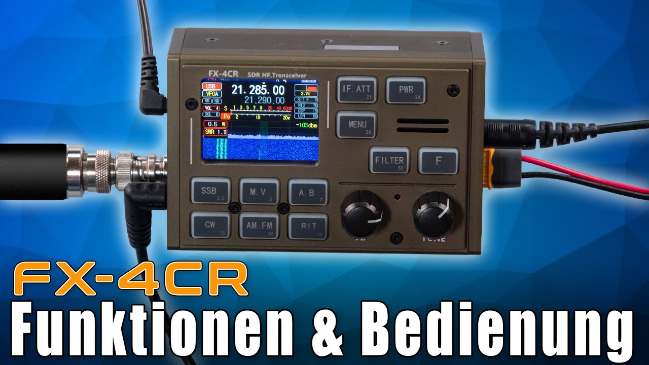 BG2FX FX-4CR 🗻 Funktionen & Bedienung - YouTube