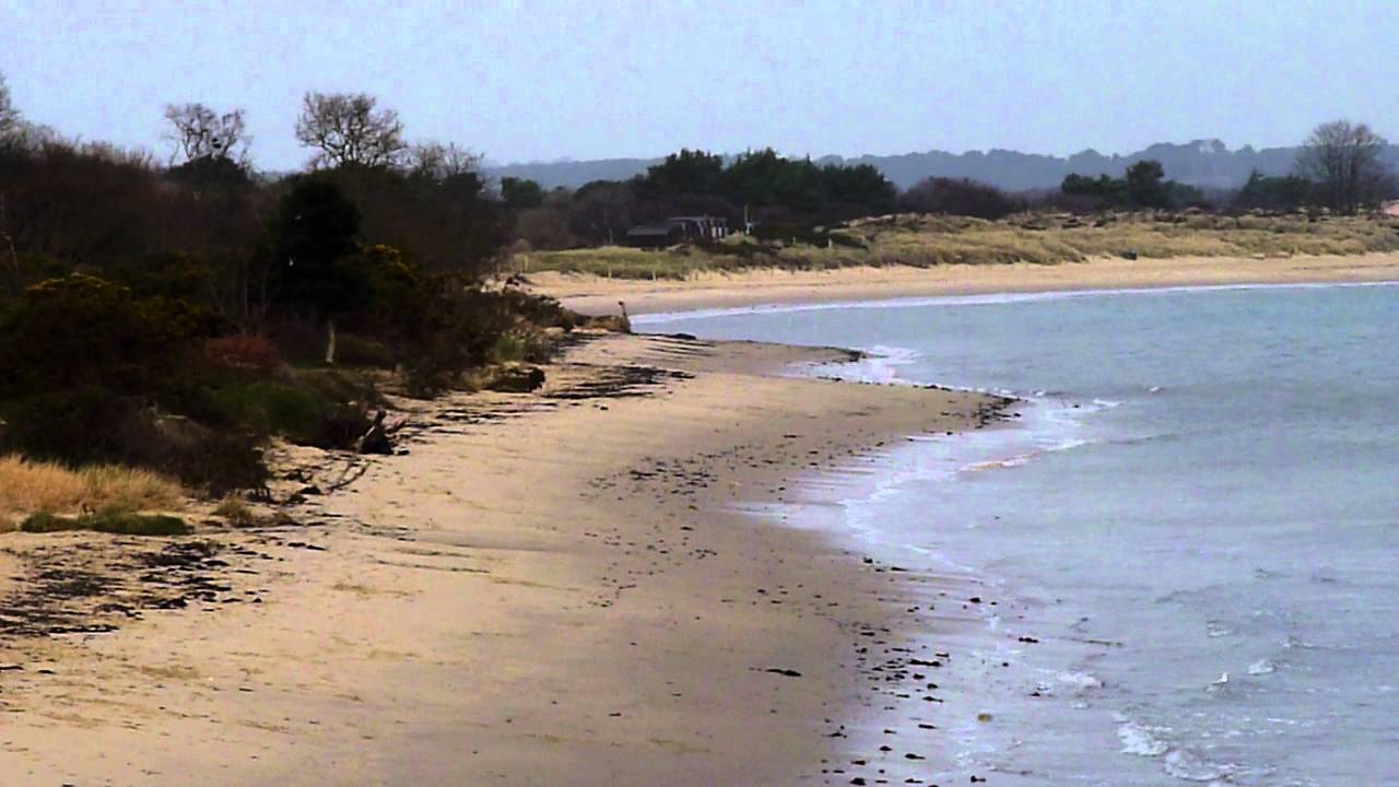 Middle Beach Studland, Neap tides December 2015 - YouTube