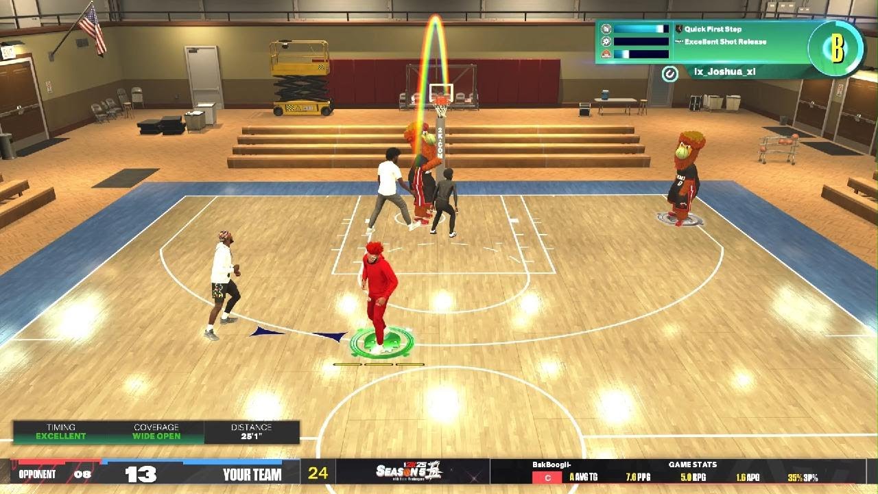 NBA 2K25 WHAT 2 BIRDS MASCOTS - YouTube