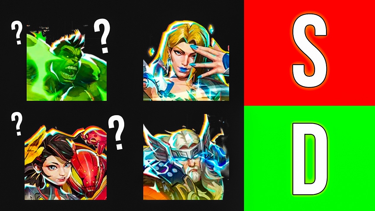 THE BEST AND WORST TANKS IN MARVEL RIVALS | S3.5 Tier List - YouTube