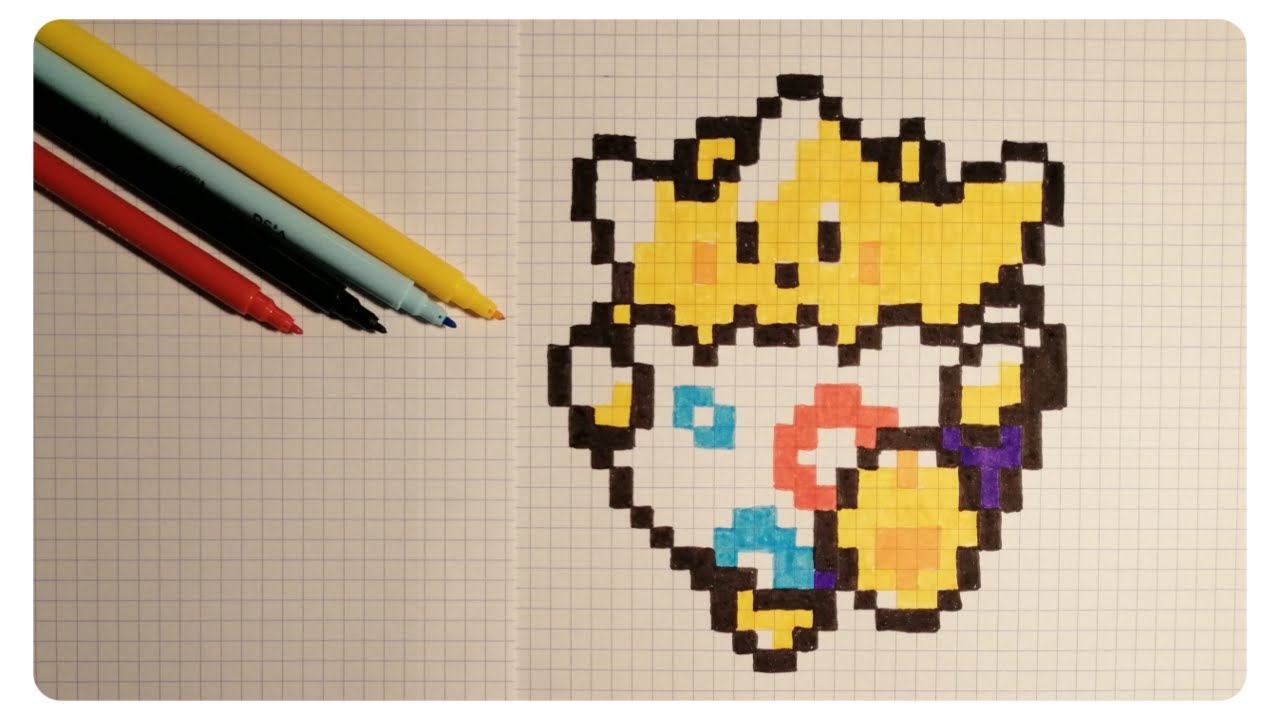 Pixel Art - Tuto - Togepi - #175 - YouTube