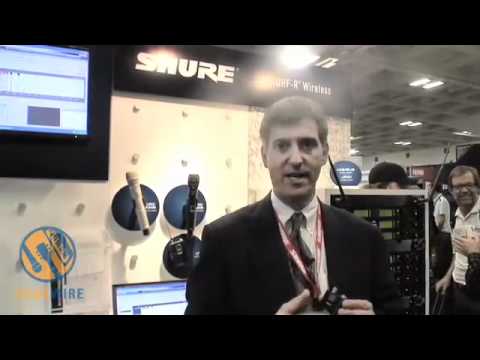 Shure UR1M Bodypack Transmitter Shows Itself At 125th AES 2008 - YouTube