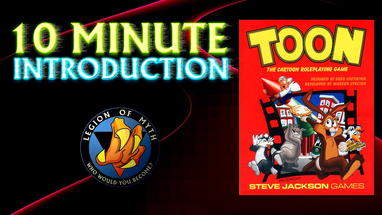 TOON: THE CARTOON ROLE-PLAYING GAME by Steve Jackson Games | 10 Minute ...