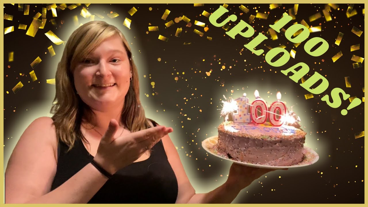 100 Uploads Celebration (Cake Baking | Montage) - YouTube
