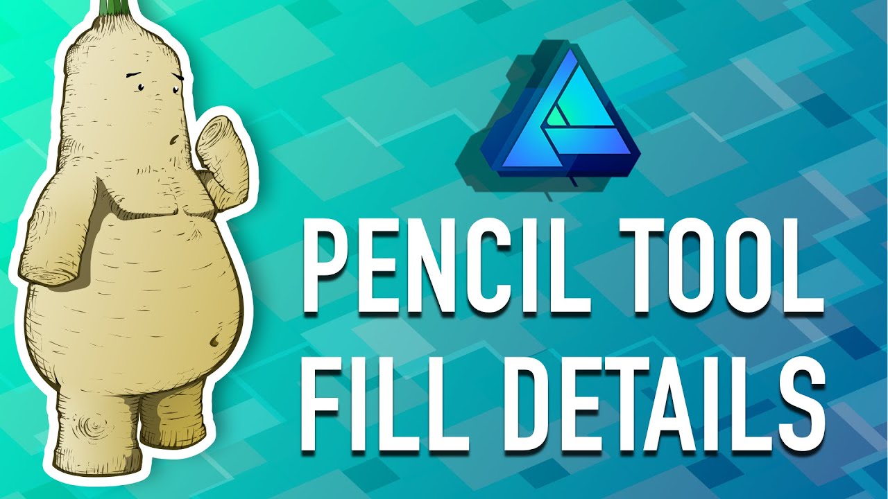 Create Vector Details with the Pencil Tool in Affinity Designer - YouTube