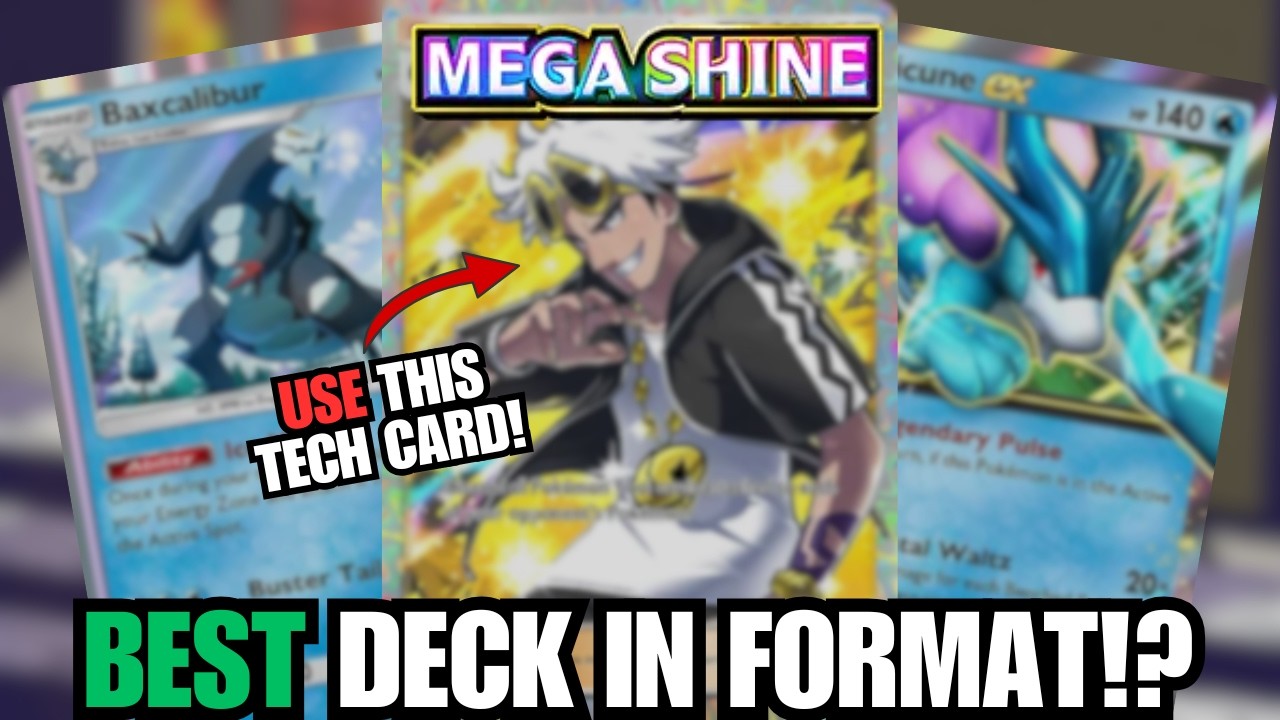 GUZMA Stocks Are UP In This Deck! Is SUICUNE EX BAXCALIBUR Going To Be ...
