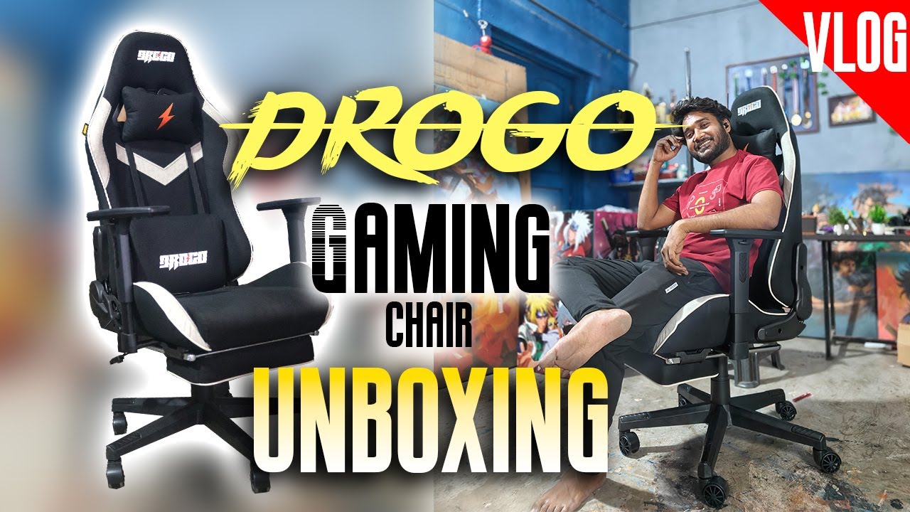 Drogo Gaming Chair Unboxing #vlog 7 - YouTube