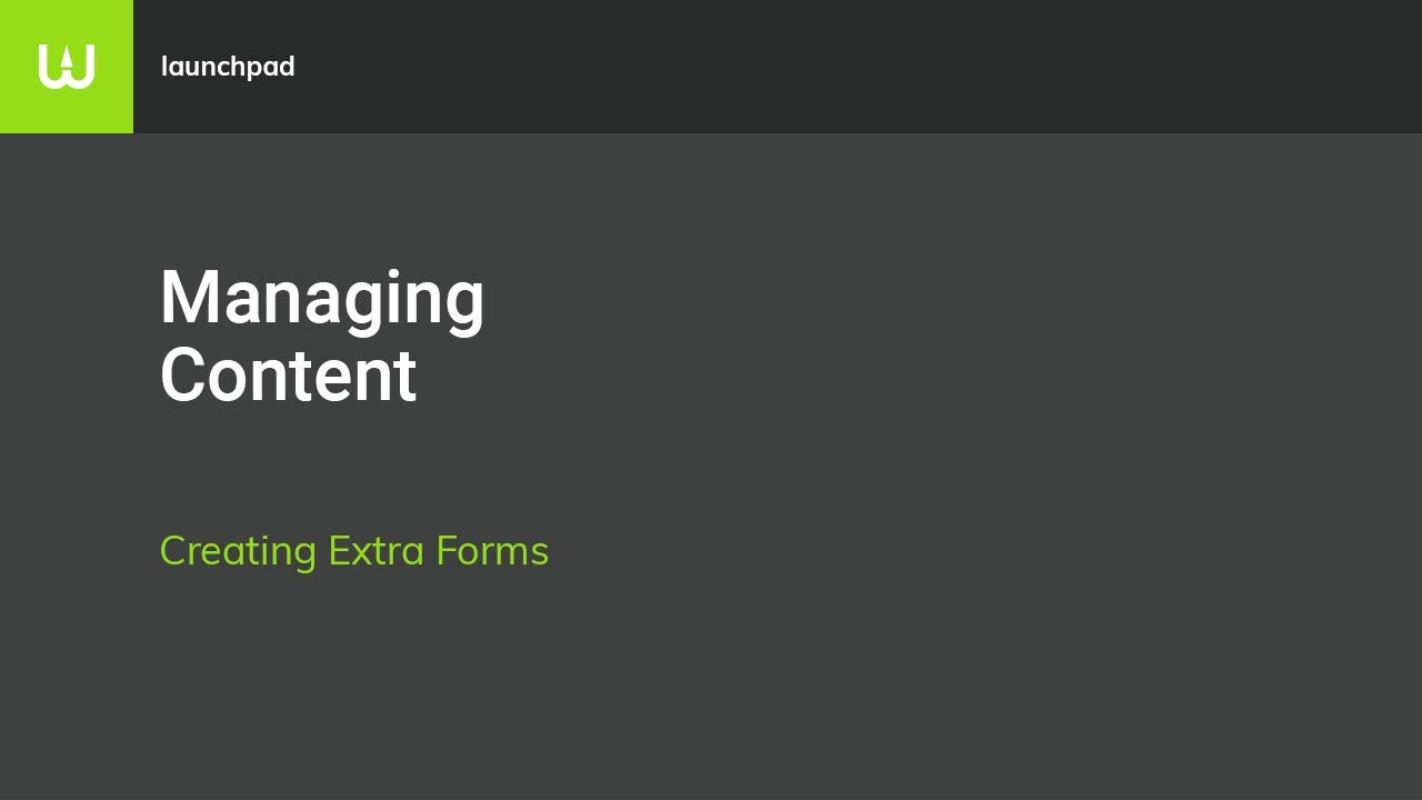 How to Create Extra Forms in Warhead - YouTube