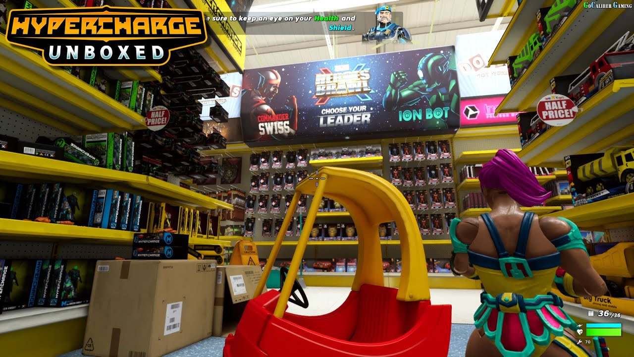 Hypercharge: Unboxed PC Demo Gameplay - Tutorial, Single Player - YouTube