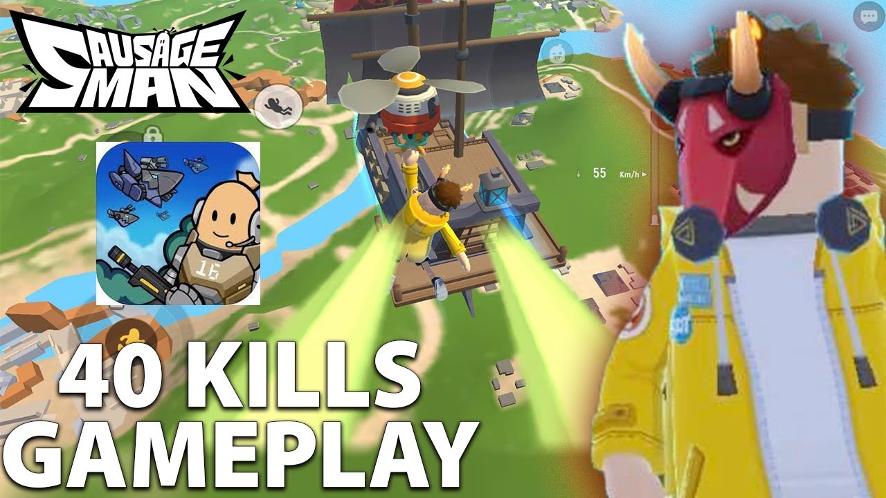 SAUSAGE MAN 40 KILLS GAME PLAY | SOLO VS SQUAD - YouTube