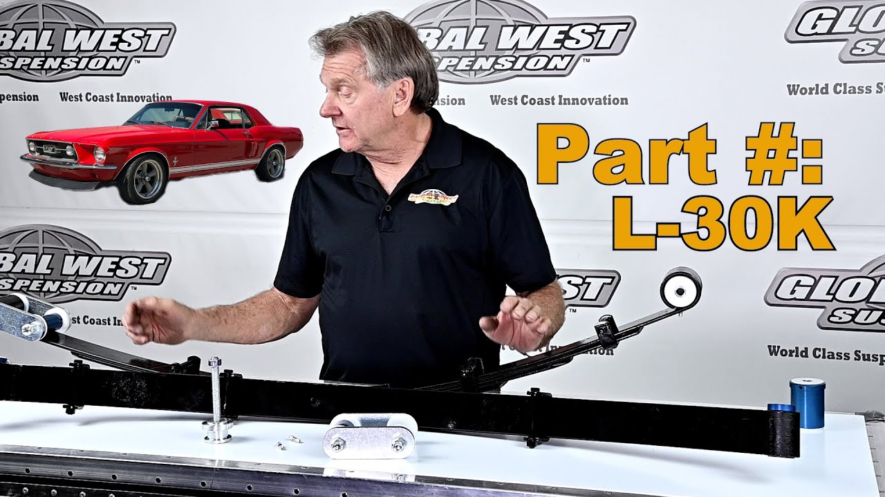 Leaf Springs are back at GLOBAL WEST SUSPENSION for Mustangs! Introducing L-22 and L-30k - YouTube