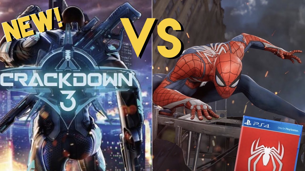Crackdown 3 Vs Spider-Man | Xbox One X Vs PS4 Pro - YouTube