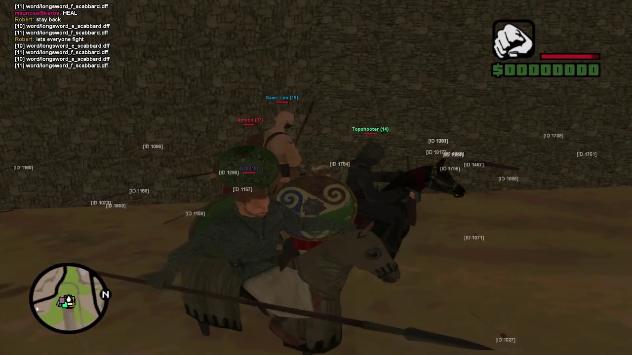 Medieval Roleplay Combat Test #2 - Player's Perspective - YouTube