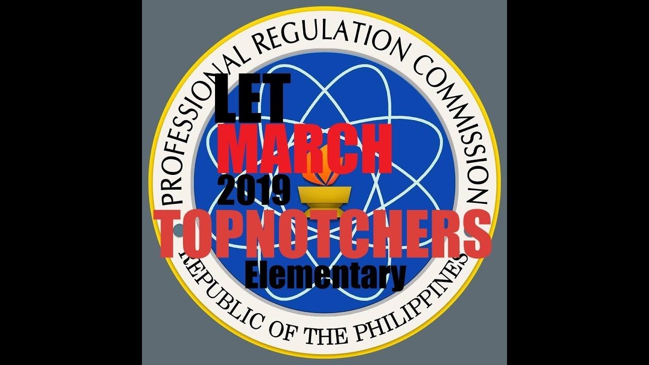 LET TOPNOTCHERS MARCH 2019 (ELEMENTARY) - YouTube