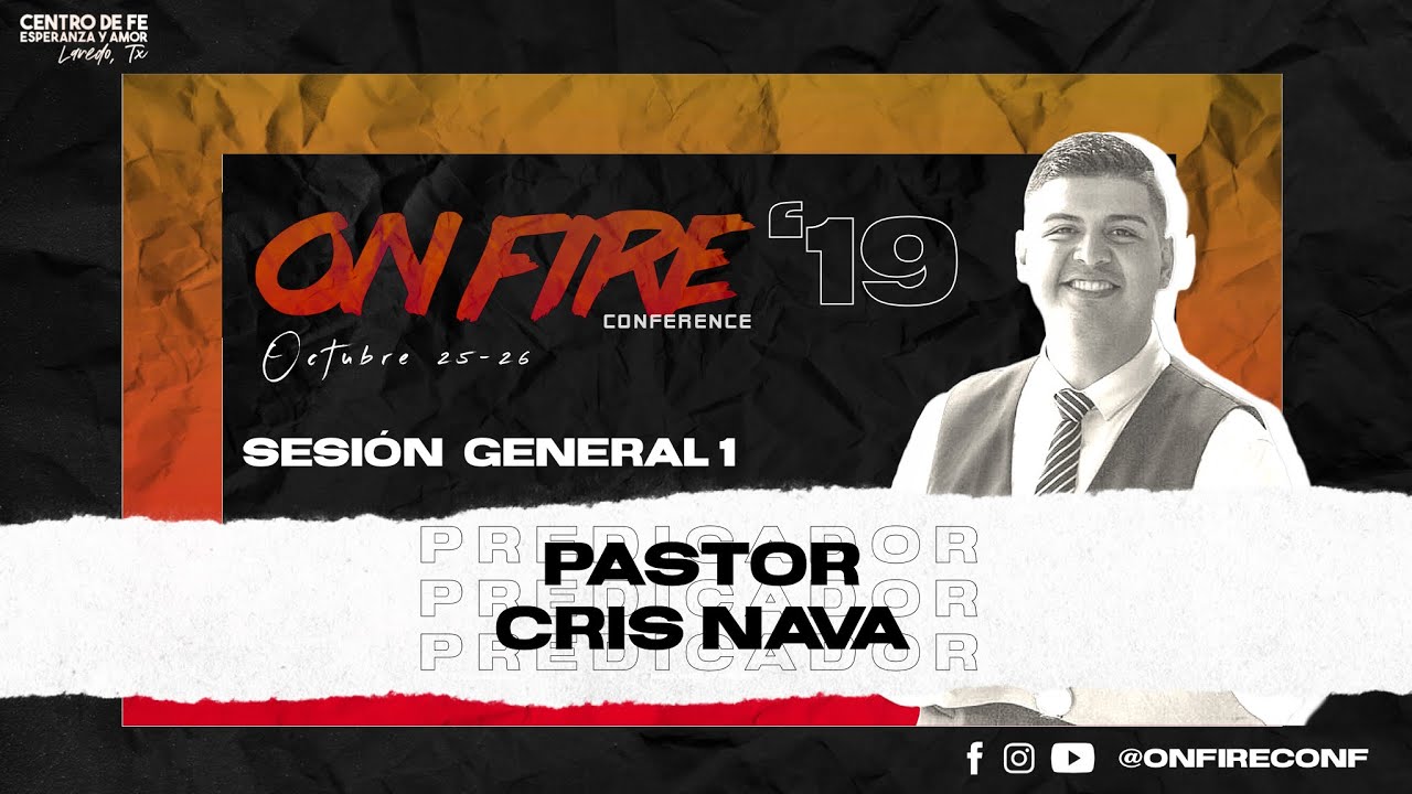 Sesión 1 | Pst. Chris Nava - YouTube