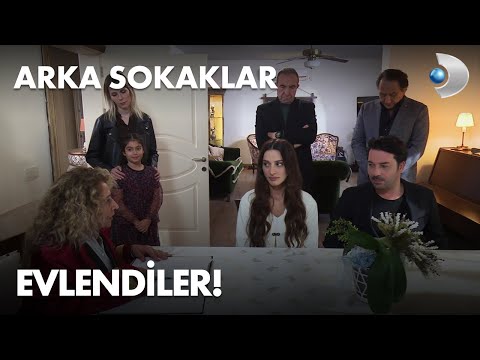 Hakan, Amina ile evlendi! Arka Sokaklar 638. Bölüm