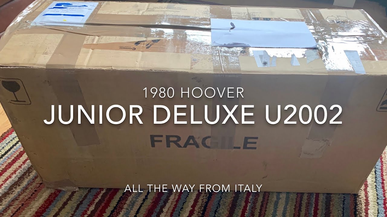 1980 Hoover U2002 Junior Deluxe / Starlight with a difference all the ...