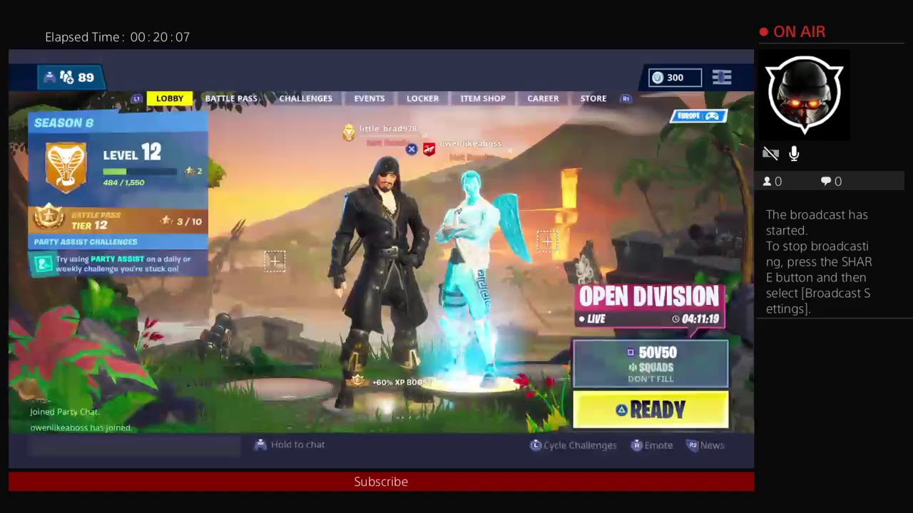 Fortnite with kayson - YouTube