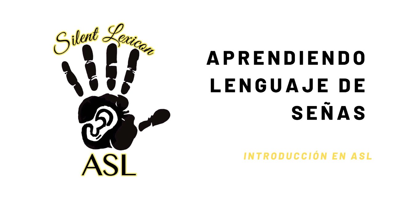 ¡Bienvenidos a nuestro canal! ASL (American Sign Language) - YouTube