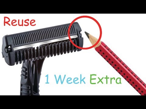 How To Reuse Any Razor Blade Extra One Week