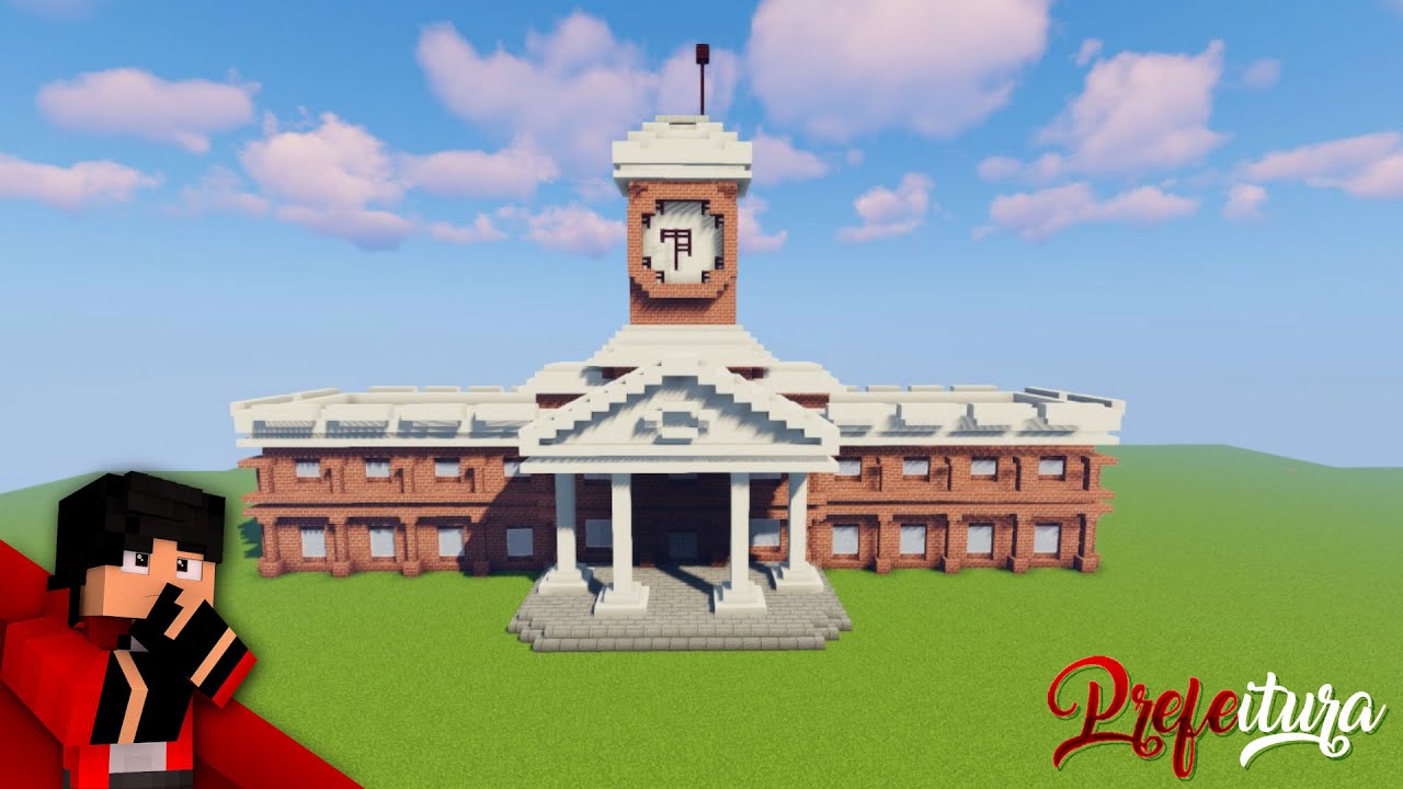 Minecraft City: CONSTRUINDO UMA PREFEITURA! - #1 ‹ Rick › - YouTube