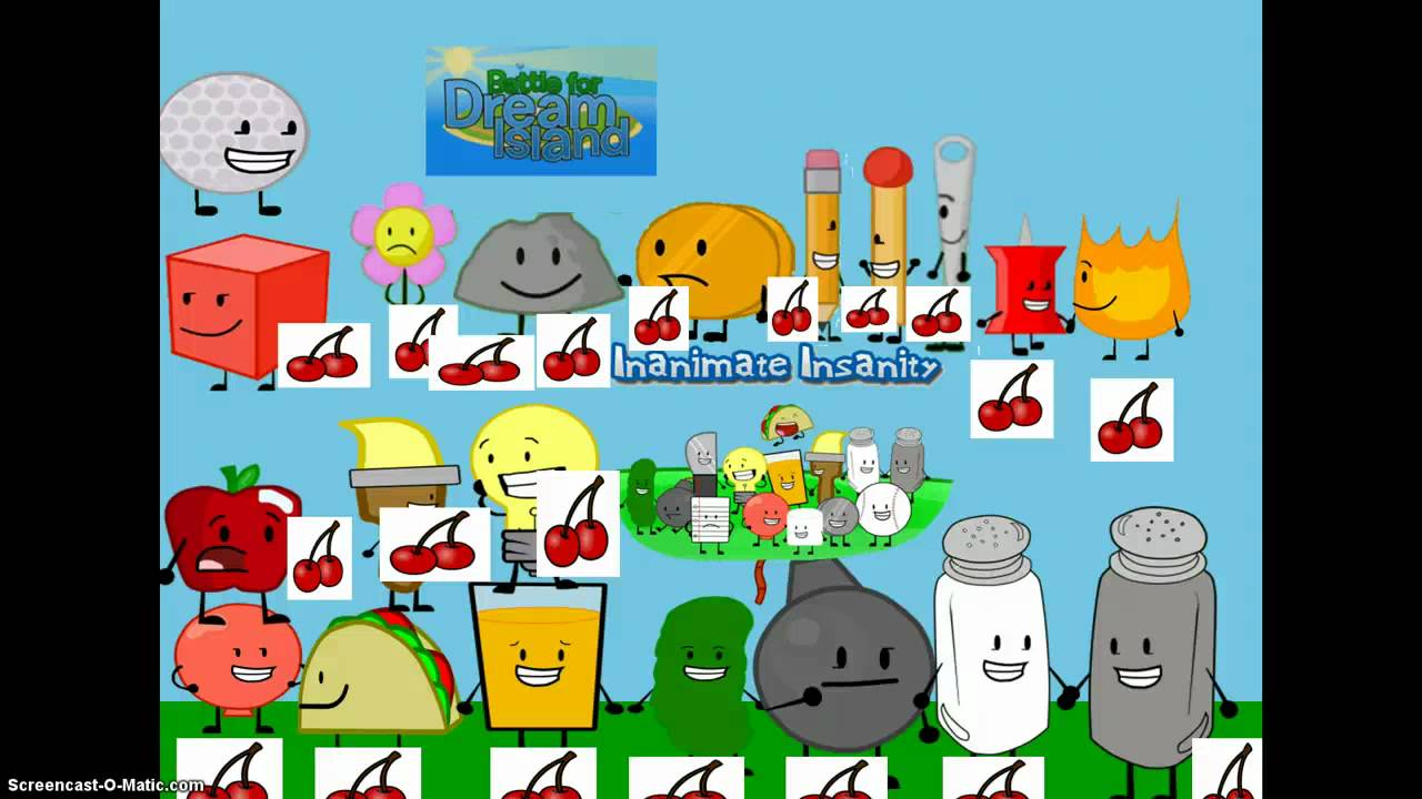 Battle for Insanity Island: Episode 1- "Watch Out! Its a... Cherry ...