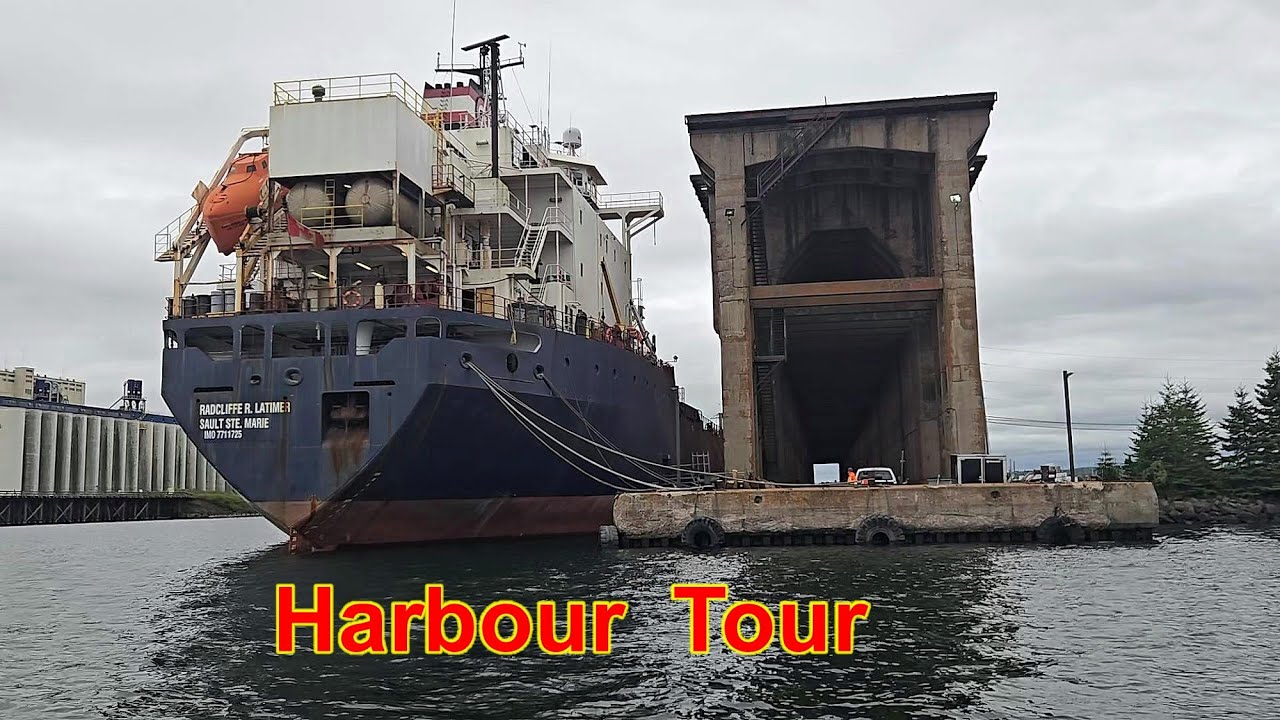 Thunder Bay Harbour Port Boat Tour Lake Superior Sea Ray Sundancer ...
