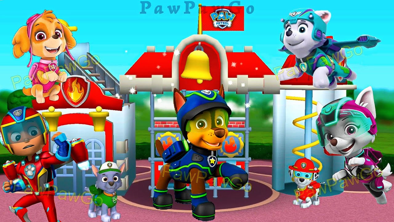 Paw Patrol Alphabet Learning #13 Rubble & Tracker & Marshall - YouTube