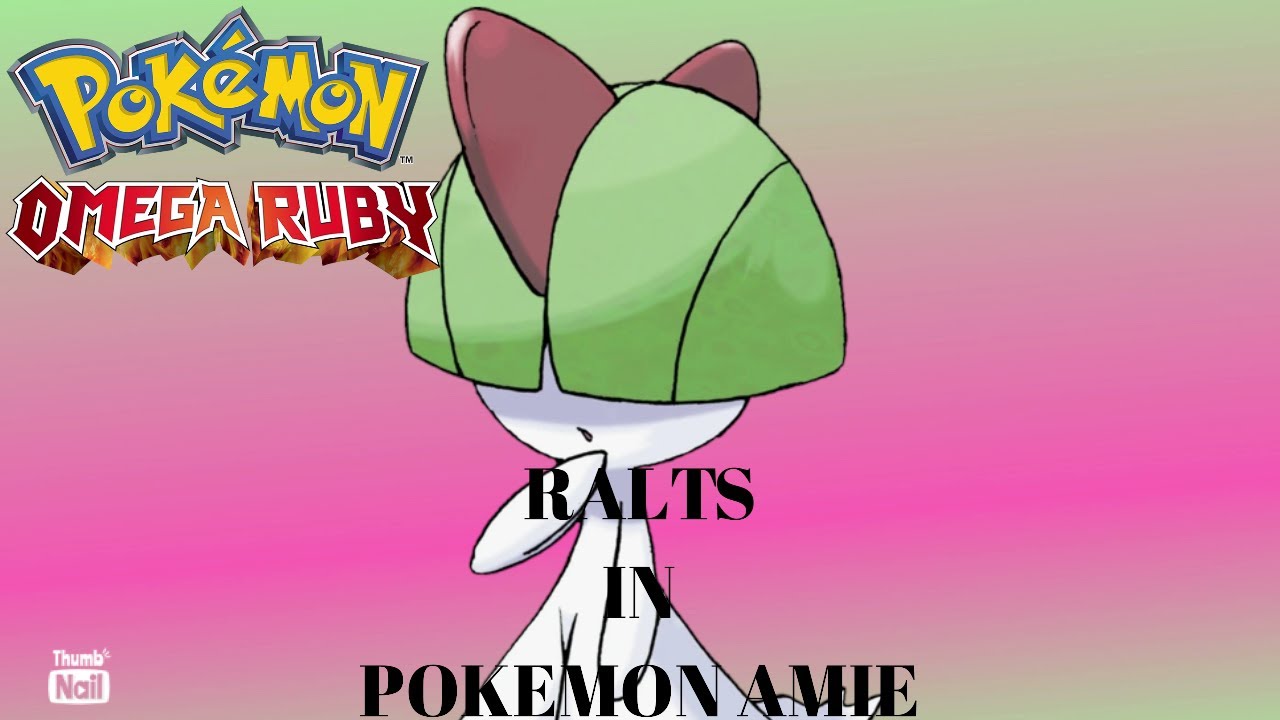 Pokemon Omega Ruby: Pokémon Amie - Ralts - YouTube